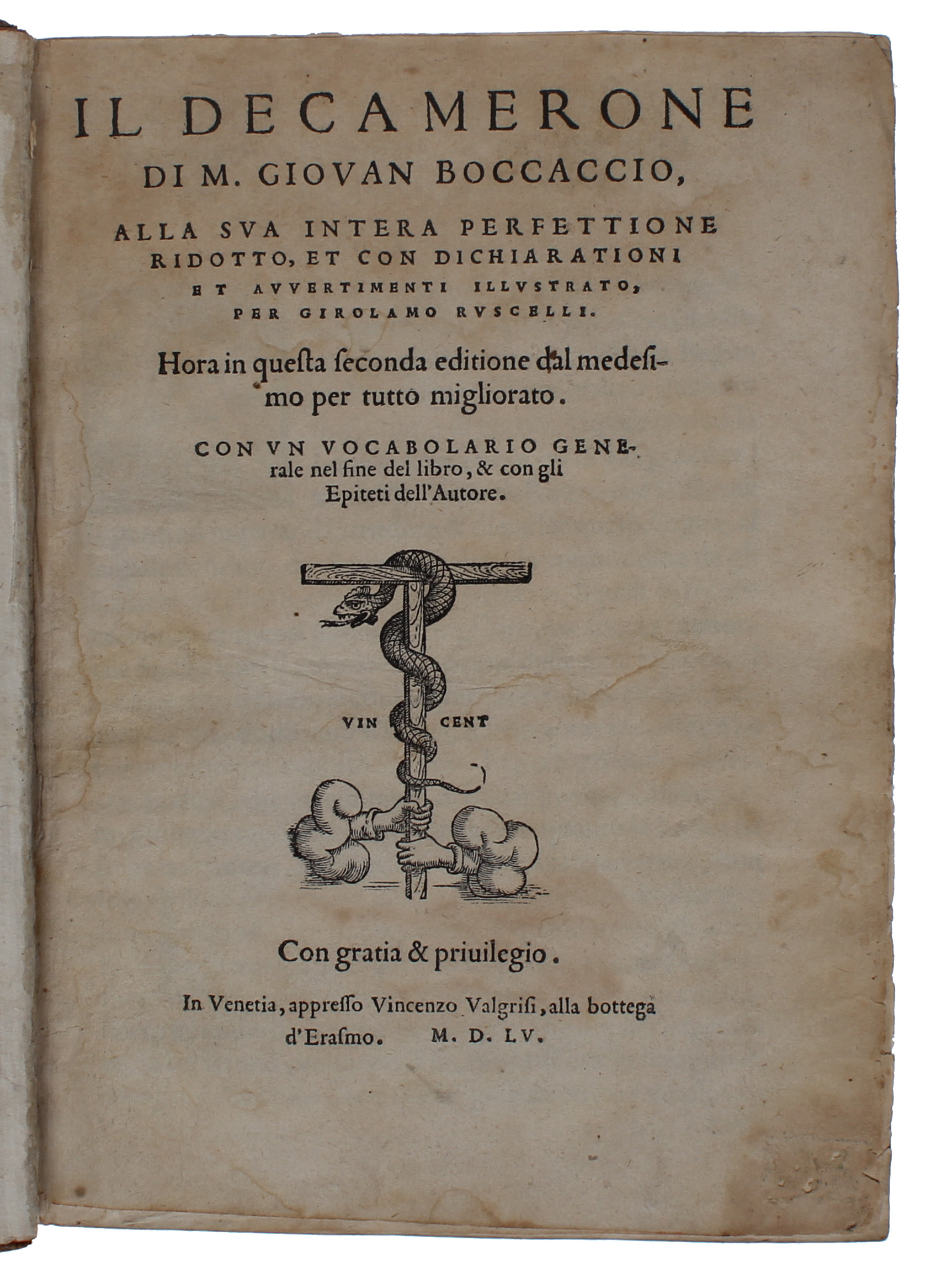 Il Decameron Boccaccio, Giovanni: The Decameron... And Its True Lesson